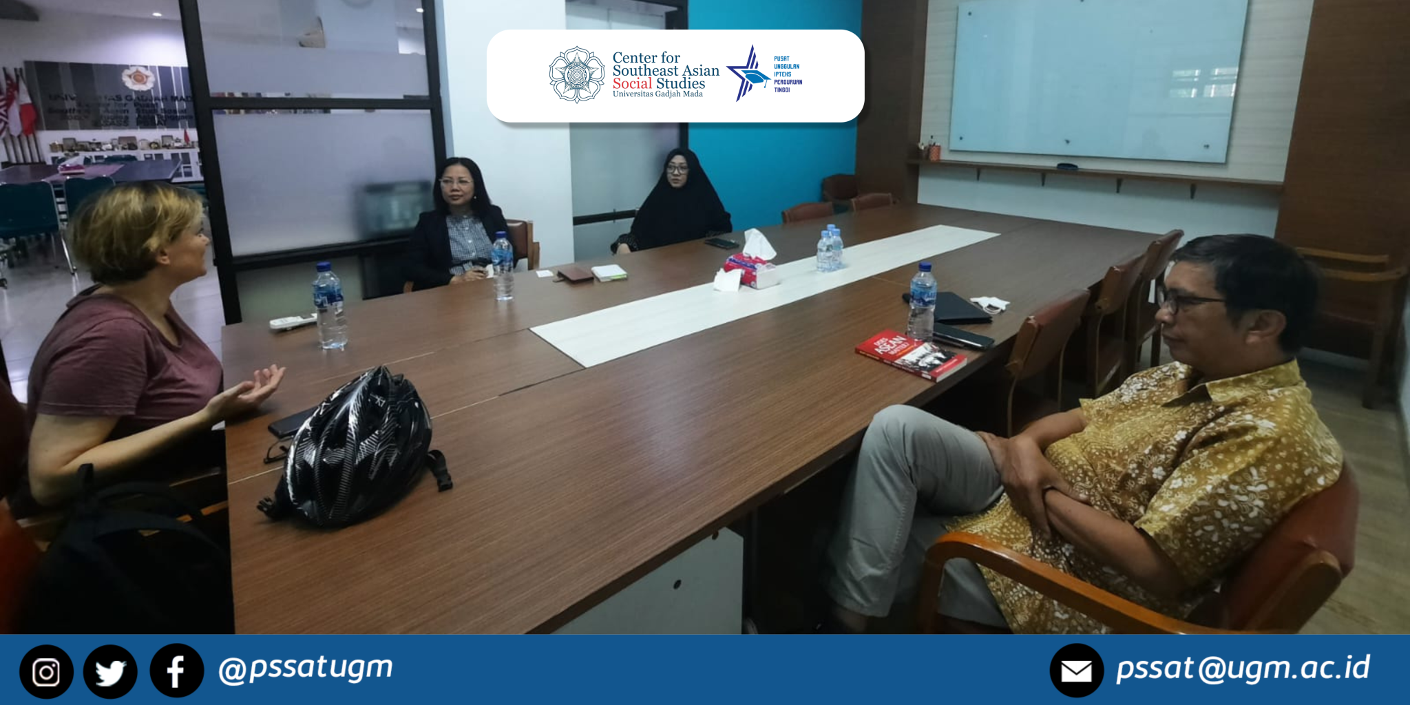 PSSAT UGM Menerima Kunjungan Tamu dari University of Vienna, Austria ...