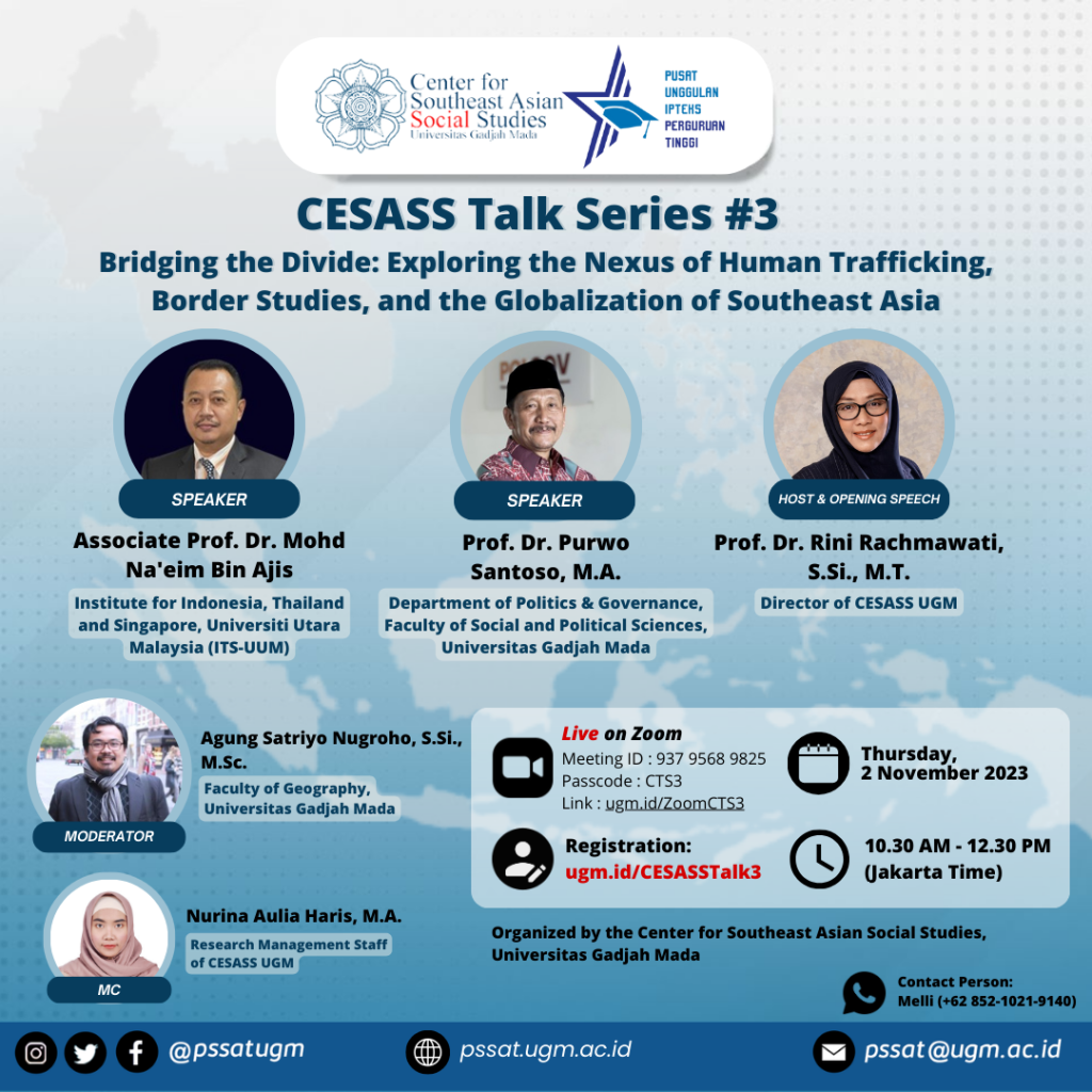 CESASS Talk Series #3 “Bridging the Divide: Exploring the Nexus of ... CESASS Talk Series #3 “Bridging the Divide: Exploring the Nexus of ...